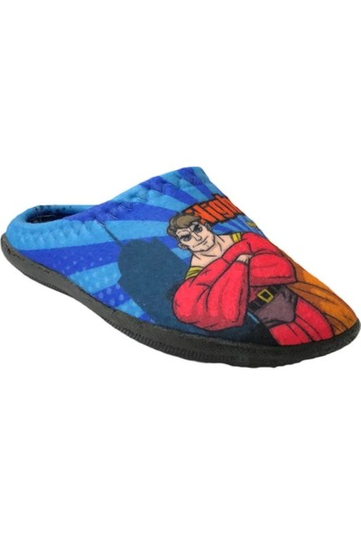 Gezer 13599 Saks Mavi Braveman Çocuk Ev Içi Terlik