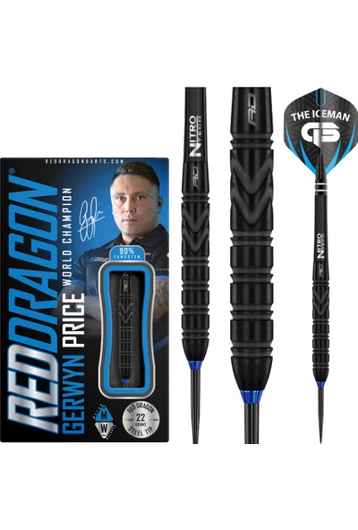 Red Dragon Gerwyn Price Back To Black 22 G Dart Oku Seti Red Dragon Gerwyn Price Back To Black 22 G Dart Oku Seti