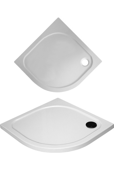 Sanica Imola Oval 80*80 Flat Duş Teknesi Sanica Imola Oval 80*80 Flat Duş Teknesi