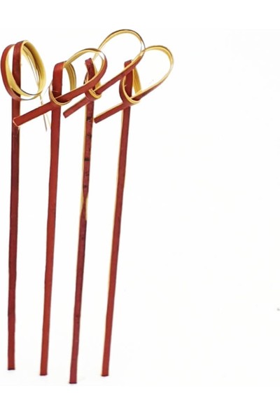 Kumsal Mutfak Kanepe Çatalı Renkli Kalp 50 Adet (201ZX12)