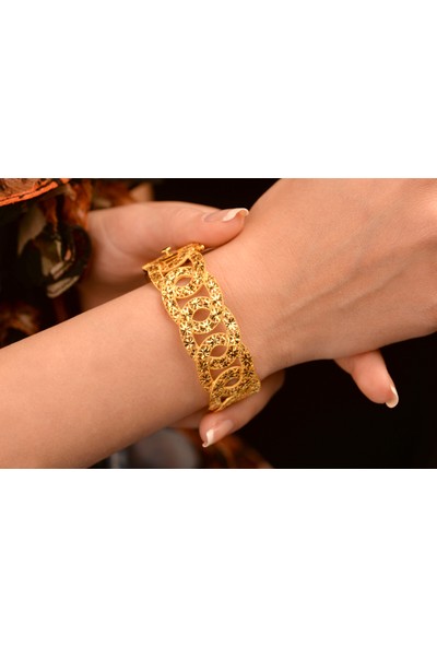 Onseva Kuyumculuk Uzay Yolu Kelepçe Bilezik