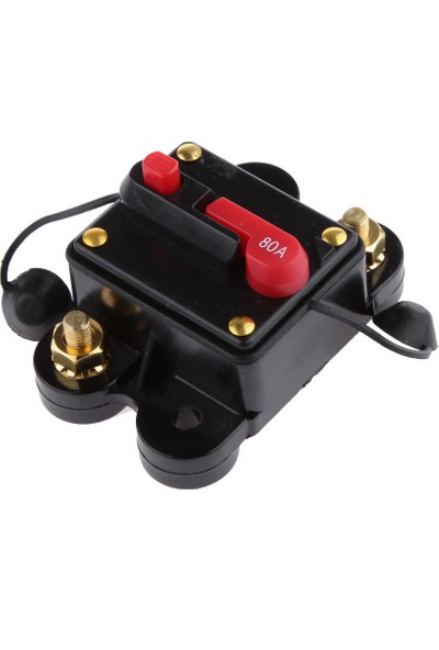 Flameer Amp Manuel Sıfırlama Devre Kesici 12 V / 24 V Araba Oto Tekne Ses Sigorta Tutucu 80A (Yurt Dışından) Flameer Amp Manuel Sıfırlama Devre Kesici 12 V / 24 V Araba Oto Tekne Ses Sigorta Tutucu 80A (Yurt Dışından)