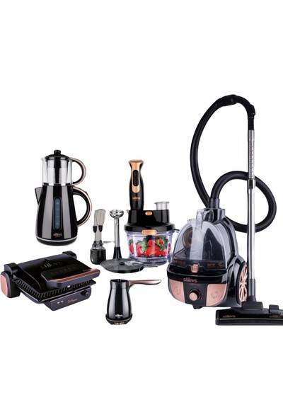 Stilevs 5'li Star Elektronik Çeyiz Seti Stilevs 5'li Star Elektronik Çeyiz Seti