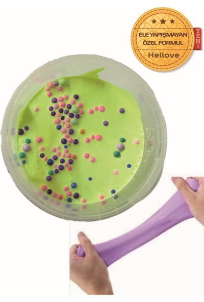 Hellove Köpüklü Slime Oyun Hamuru Ele Yapışmayan Pofuduk Slaym 1 Adet Hellove Köpüklü Slime Oyun Hamuru Ele Yapışmayan Pofuduk Slaym 1 Adet