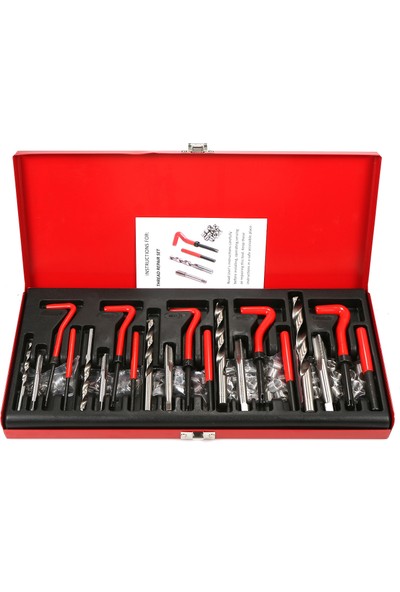 Gahome 131 Adet Diş Tamir Takımı M5 M6 Metric8 METRIC10 M12 (Yurt Dışından) Gahome 131 Adet Diş Tamir Takımı M5 M6 Metric8 METRIC10 M12 (Yurt Dışından)