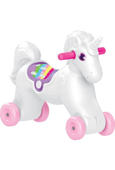 Dolu Oyuncak 2509 Unicorn Sallanan At - Tekerlekli Dolu Oyuncak 2509 Unicorn Sallanan At - Tekerlekli