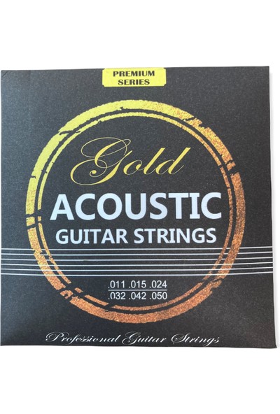 Gold Profesyonel Akustik Gitar Teli (Takım) Gold Profesyonel Akustik Gitar Teli (Takım)
