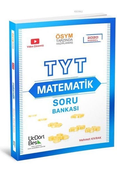 Üçdörtbeş Yayınları TYT Matematik Soru Bankası
