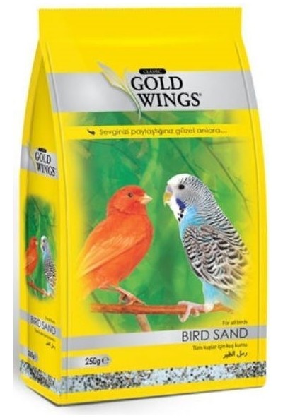 Gold Wings Classic Kuş Kumu 250 gr