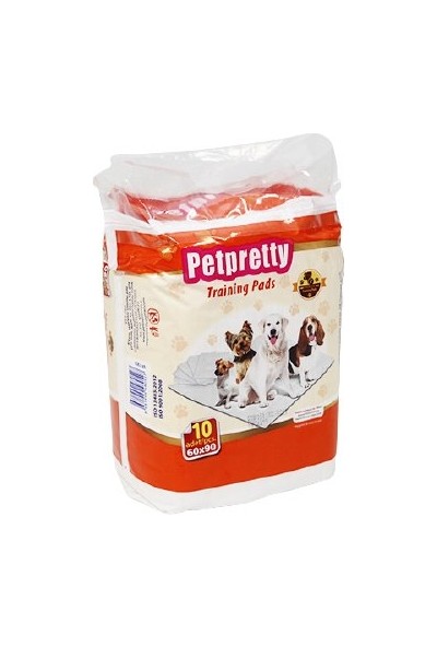 Pet Pretty Petpretty Tuvalet Eğitim Çiş Pedi Naturel 60 x 90 10'lu Pet Pretty Petpretty Tuvalet Eğitim Çiş Pedi Naturel 60 x 90 10'lu