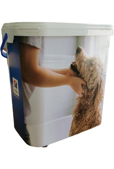 Hills Orta Boy Köpek Mama Saklama Kovası Hills Orta Boy Köpek Mama Saklama Kovası