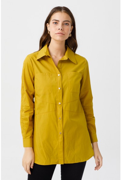 Ekol Kolu Apoletli Gömlek