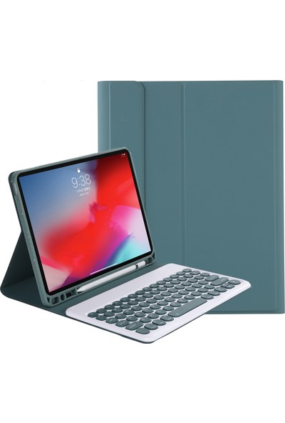 Sunsky YT07B Bluetooth Klavye Kılıfı Için iPad 9.7 Inç (2018) & (2017) / Pro 9.7 Inç / Hava 2 / Hava Koyu Yeşil (Yurt Dışından) Sunsky YT07B Bluetooth Klavye Kılıfı Için iPad 9.7 Inç (2018) & (2017) / Pro 9.7 Inç / Hava 2 / Hava Koyu Yeşil (Yurt Dışından)