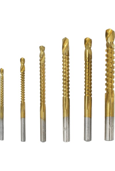 Mbw 6 Adet Büküm Matkap Testere Matkap Seti Yüksek Hız Mbw 6 Adet Büküm Matkap Testere Matkap Seti Yüksek Hız