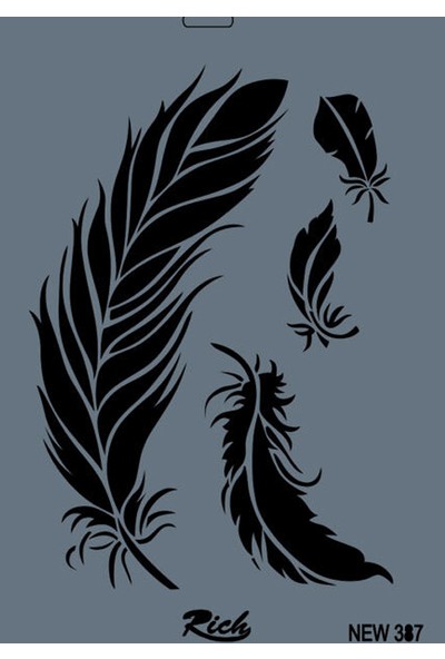 Rich Stencil 35 x 25 cm New 387 Rich Stencil 35 x 25 cm New 387