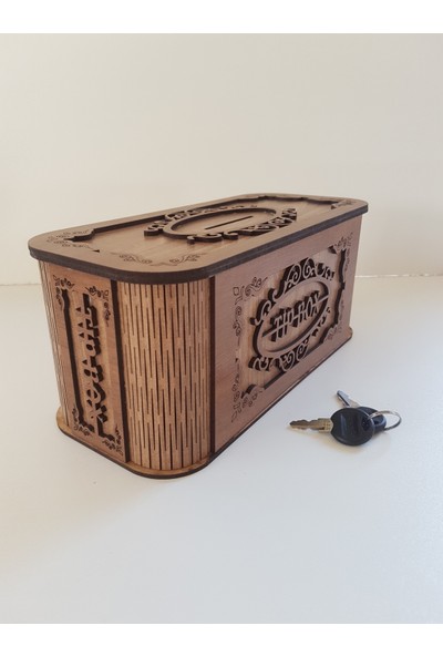 karakoç eğitim araçları Tip Box Bahşiş Tip Kutusu Ahşap Kumbara Anahtarlı Kilitli Kumbara Bahşiş Kutusu karakoç eğitim araçları Tip Box Bahşiş Tip Kutusu Ahşap Kumbara Anahtarlı Kilitli Kumbara Bahşiş Kutusu