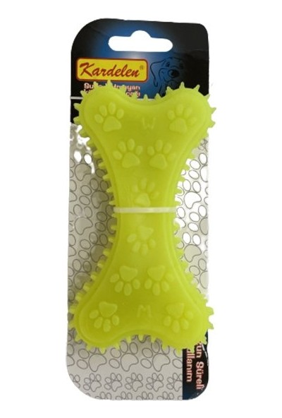 Pet Pretty Petpretty Plastik Pati Desenli Kemik Köpek Oyuncağı Sarı L 14 x 8 cm Pet Pretty Petpretty Plastik Pati Desenli Kemik Köpek Oyuncağı Sarı L 14 x 8 cm