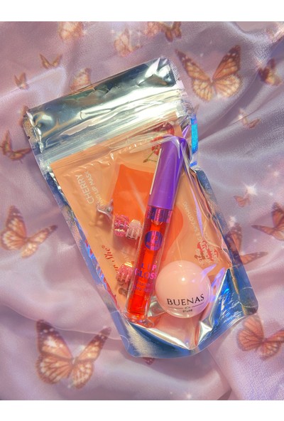 Buenas Lip Gloss & Lip Balm Set Dudak Parlatıcı & Dudak Nemlendirici Dudak Bakım Set Buenas Lip Gloss & Lip Balm Set Dudak Parlatıcı & Dudak Nemlendirici Dudak Bakım Set