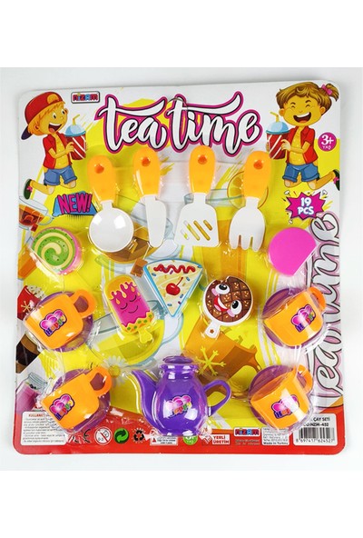 Nizam Oyuncak Kartela Büyük Çay Seti Nizam Oyuncak Kartela Büyük Çay Seti