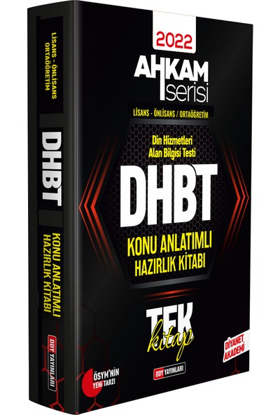Ddy Yayınları 2022 Dhbt Ahkam Serisi Tüm Adaylar Konu Anlatımlı Hazırlık Kitabı Ddy Yayınları 2022 Dhbt Ahkam Serisi Tüm Adaylar Konu Anlatımlı Hazırlık Kitabı