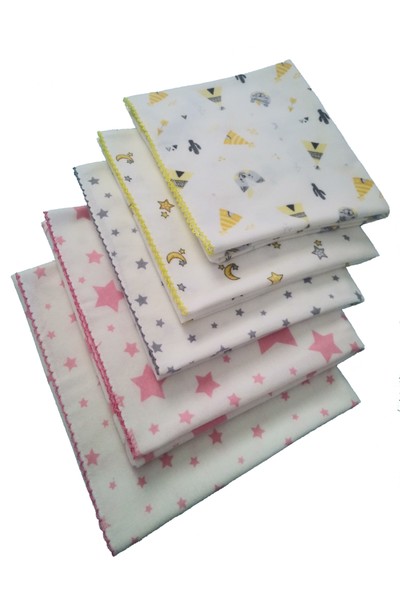 Yumy Baby 5 Adet Çok Amaçlı Pazen Bebek Battaniyesi Yumy Baby 5 Adet Çok Amaçlı Pazen Bebek Battaniyesi