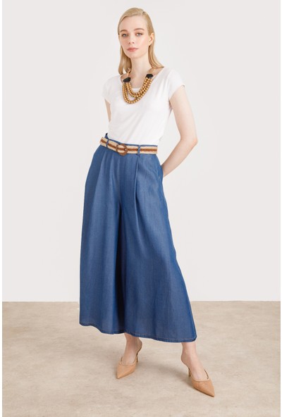 Ekol Kemerli Pantolon Etek