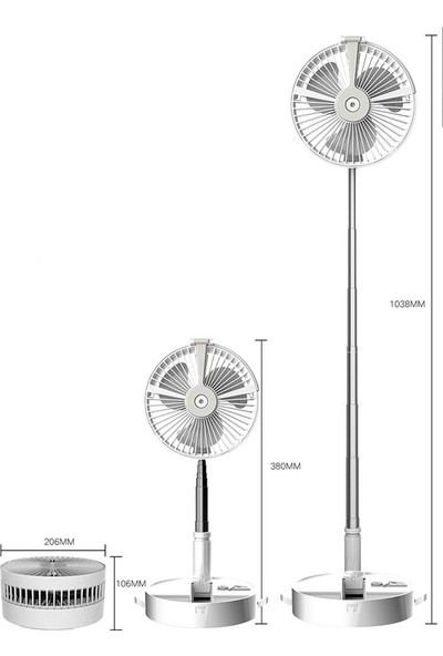 Hzl Katlanabilir Ayaklı Fan
