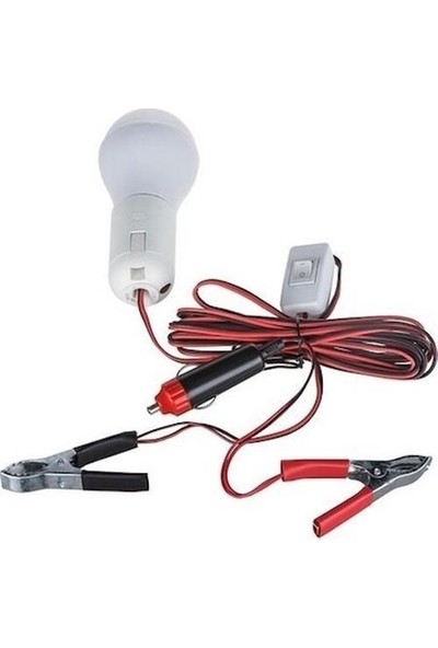 Starmax SM-2103 Seyyar LED Ampul Anahtarlı Lampa 12V 5W 4 m Starmax SM-2103 Seyyar LED Ampul Anahtarlı Lampa 12V 5W 4 m