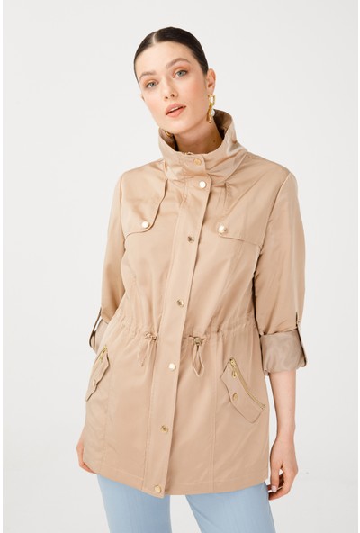 Ekol Fermuarlı Trençkot Ekol Fermuarlı Trençkot