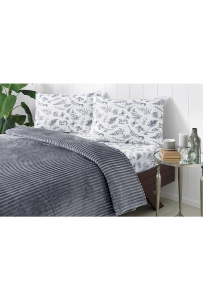 Özdilek Battaniye Pramit Antrasit 220 x 240 cm 8179 Özdilek Battaniye Pramit Antrasit 220 x 240 cm 8179