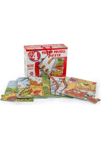 Dıytoy 2488 Dıytoy Süper Renkli 4'lü Puzzle - Mevsimler / 8+12+16+24 Parça Puzzle Dıytoy 2488 Dıytoy Süper Renkli 4'lü Puzzle - Mevsimler / 8+12+16+24 Parça Puzzle