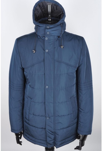 Jan Carlucci Kapüşonlu Kapitoneli Mont Jan Carlucci Kapüşonlu Kapitoneli Mont