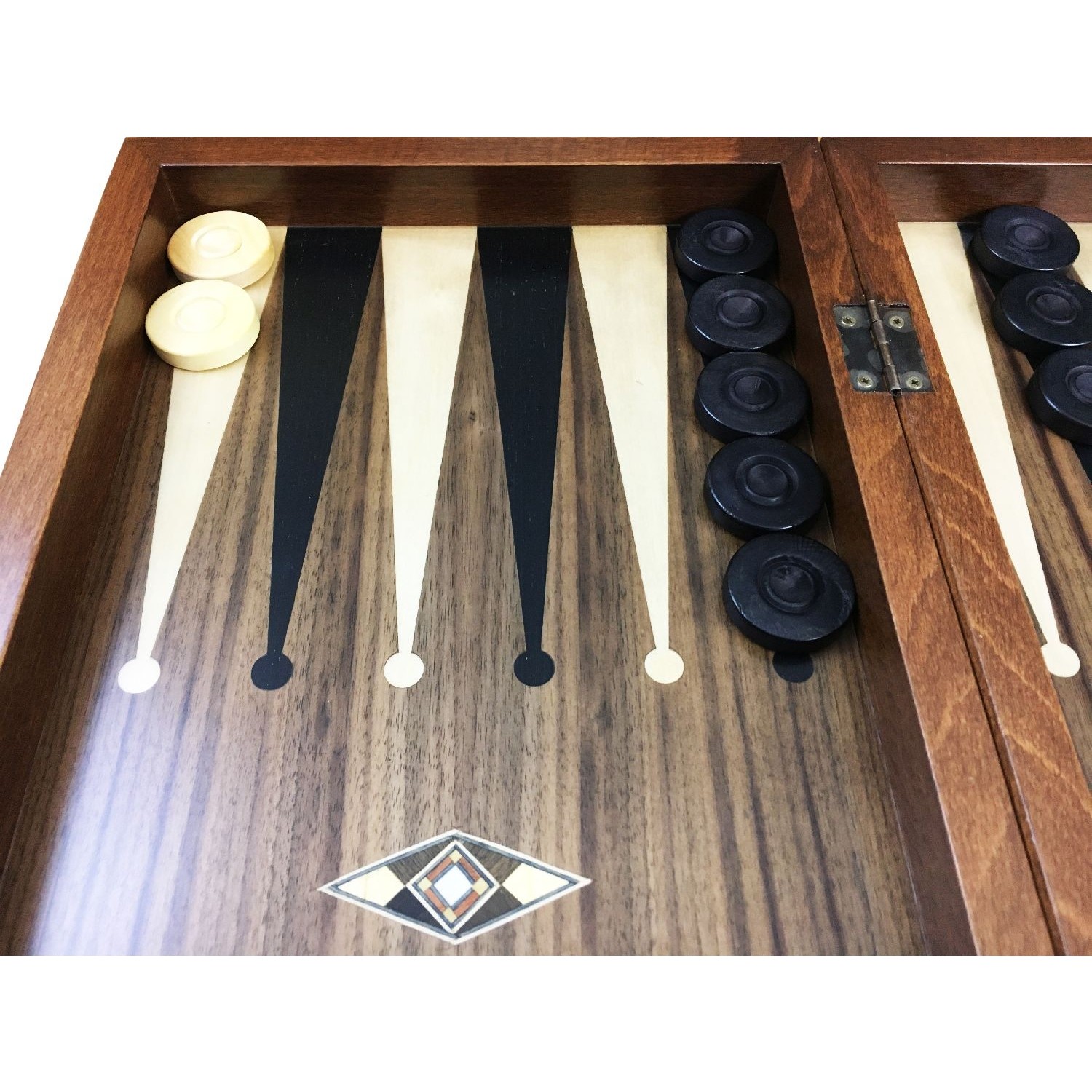 Helena Wood Art Eko El Yapımı Ahşap Tavla Ceviz Damasız Fiyatı