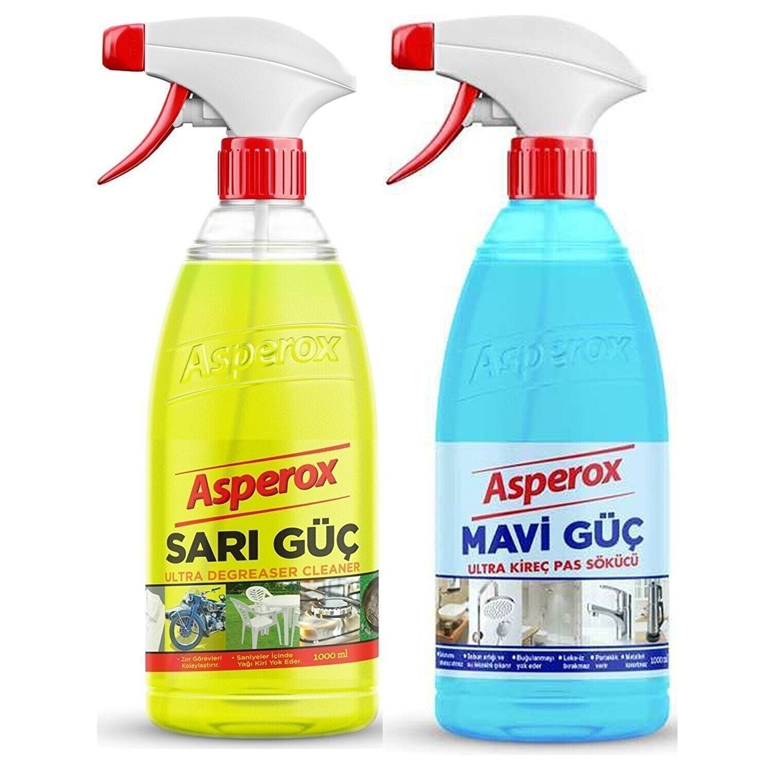 Asperox Sarı Güç ve Mavi Güç Sprey 2 x 1 kg Fiyatı