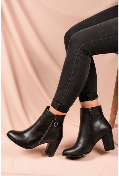 Weynes Kadın Çift Fermuarlı Bot ,WSB11880