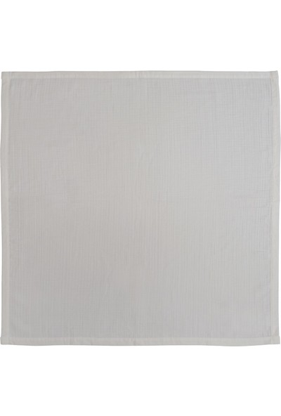 Merbasita Bej Düz Müslin Bebek Örtüsü 100X100 cm