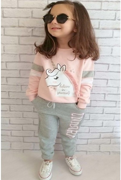 Sunnybox Unicorn Baskılı Kız Eşofman Takımı