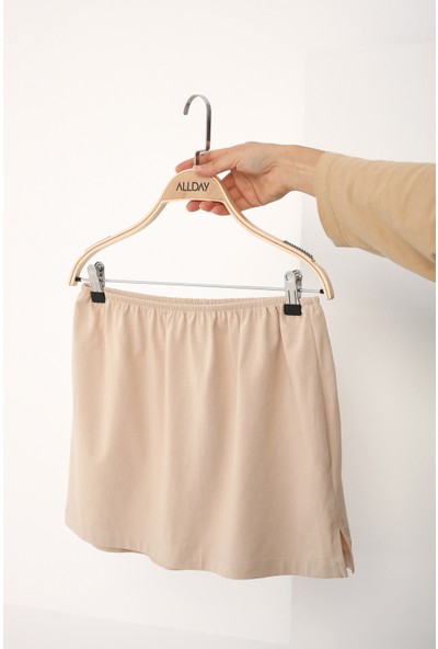 Pamuklu Penye Kısa Içlik Etek