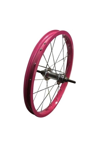 Plus Çocuk Bisiklet Jantı Alüminyum 20 Inc Pembe Arka Plus Çocuk Bisiklet Jantı Alüminyum 20 Inc Pembe Arka