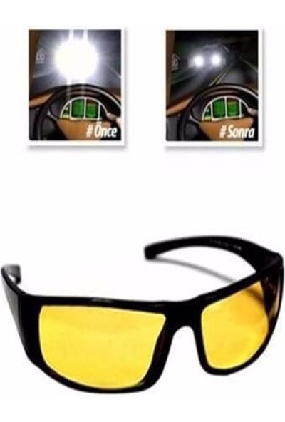 Bibizde Anti Far Gece Görüş Gözlüğü Çerçeveli Gözlük Bibizde Anti Far Gece Görüş Gözlüğü Çerçeveli Gözlük