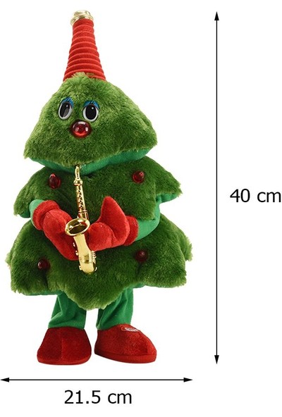 Ginson Peluş Müzikli Yılbaşı Oyuncağı (Yurt Dışından)