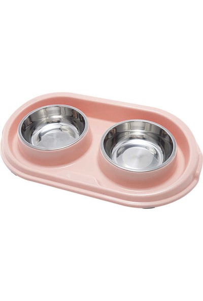 En Uygun Ürün Mikopet Plate Mama Su Kabı-Pembe