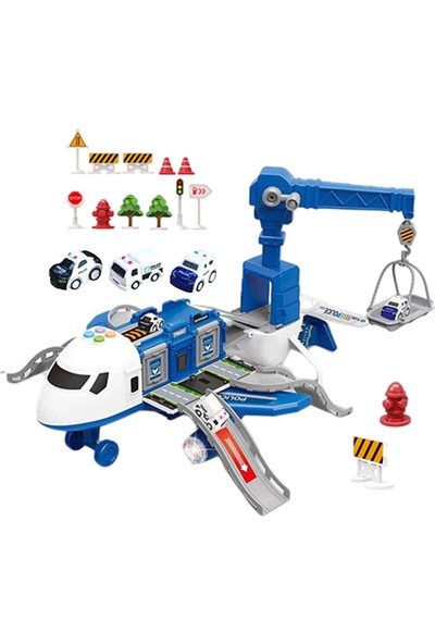 Lovoski Uçak Oyuncakları Gelişim Araçları Yeni Yıllar Için Taşımacılık Xmas Çocuk Polisi (Yurt Dışından)