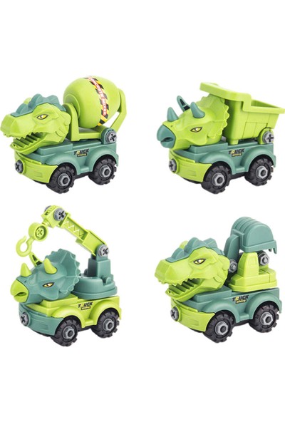 Lovoski Yaratıcı Alın Dinozor Araba Oyuncakları Inşaat Araçları 3D Somun Oyuncak 4 Adet (Yurt Dışından) Lovoski Yaratıcı Alın Dinozor Araba Oyuncakları Inşaat Araçları 3D Somun Oyuncak 4 Adet (Yurt Dışından)