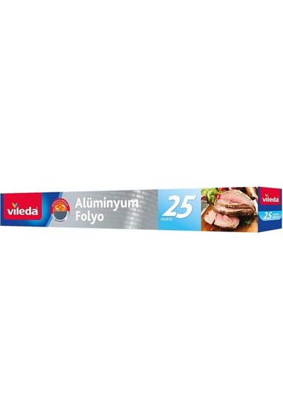 Vileda Alüminyum Folyo Optimum Isı Dağılımı 25 mt