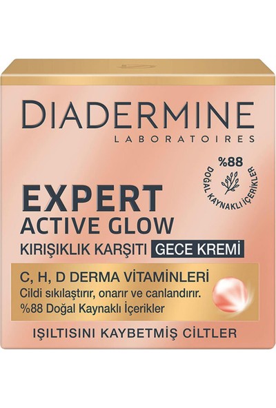 Diadermine Expert Active Glow Yenileyici Gece Kremi El Kremi Diadermine Expert Active Glow Yenileyici Gece Kremi El Kremi