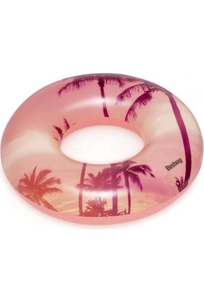 Bestway Tropikal Desenli Simit 119 cm 36239