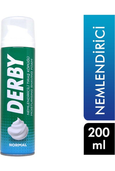 Derby Tıraş Köpüğü 200 ml Normal 8690885224619 Tıraş Köpük ve Jelleri