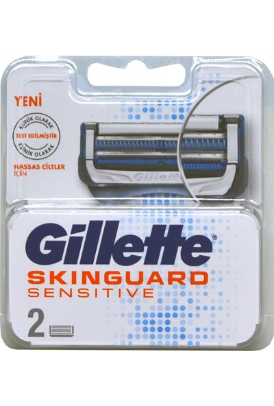 Gillette Skinguard Sensitive Yedek Tıraş Bıçağı 2'li 7702018488735 Tıraş Bıçağı Gillette Skinguard Sensitive Yedek Tıraş Bıçağı 2'li 7702018488735 Tıraş Bıçağı