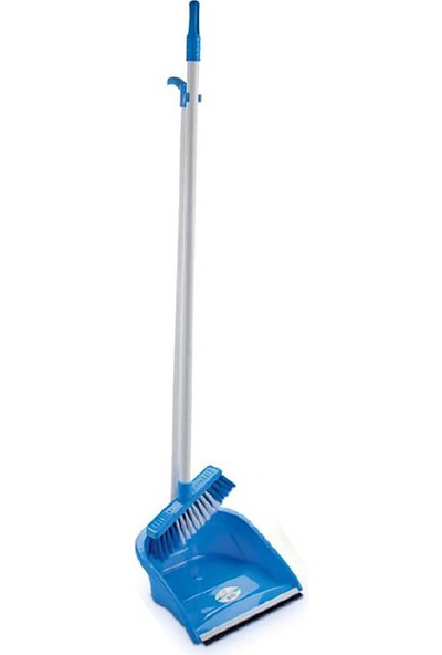 Üçtem Plastik Ayaklı Fırçalı Faraş Lüks - Mavi